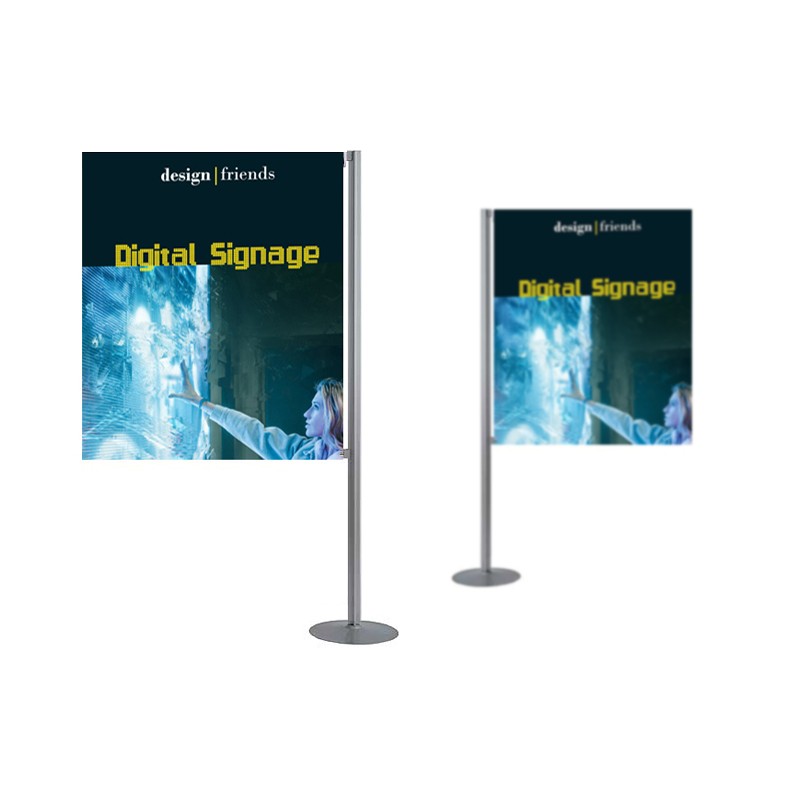 Panou informare modul mobil 180° - DESIGNFRIENDS