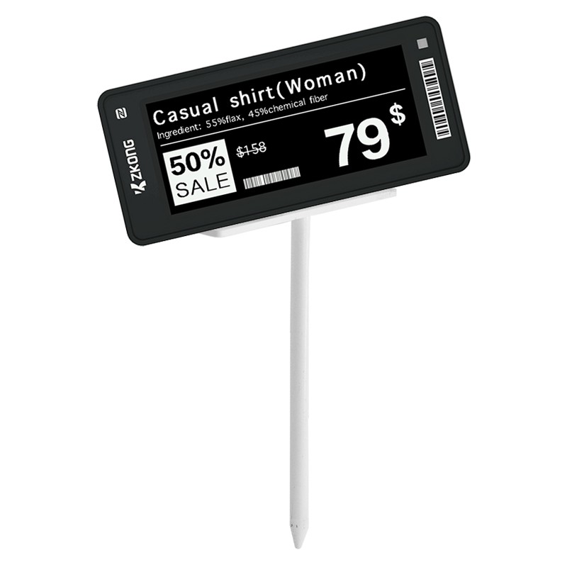 Supporting rod for electronic labels 4.2’’/5.8’’, frozen products ...