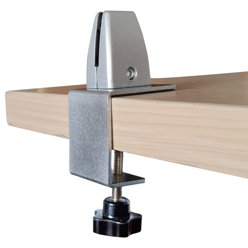90° partition clamp 3-6mm panels | DesignFriends
