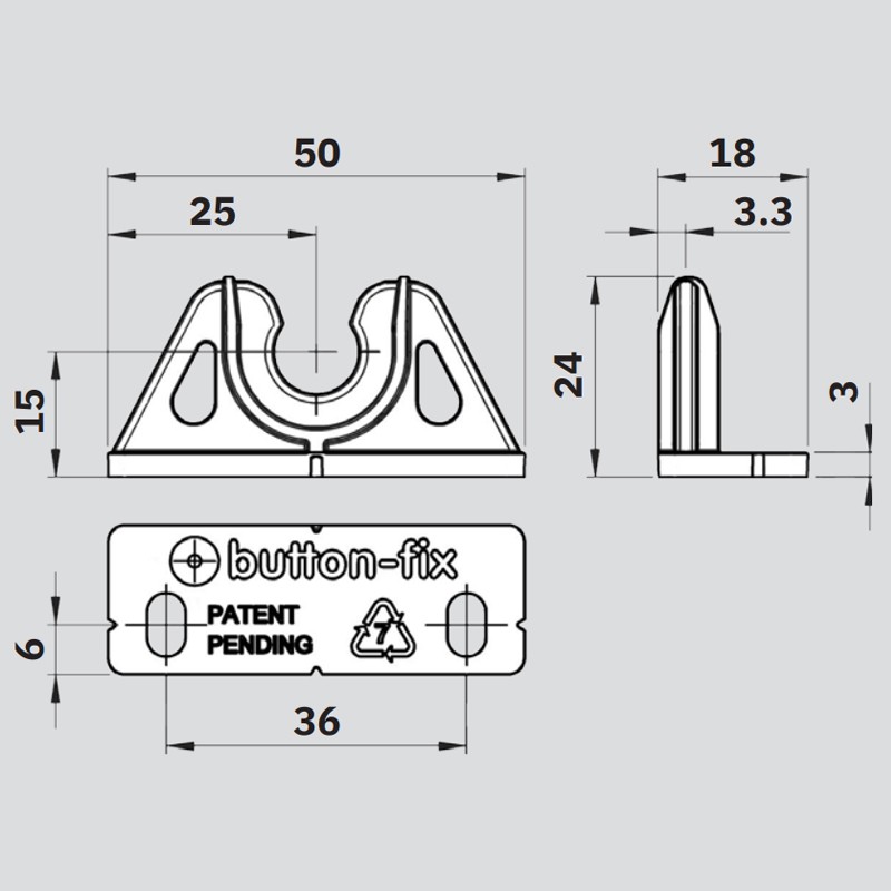 Panel Fixing Button-Fix Type 2