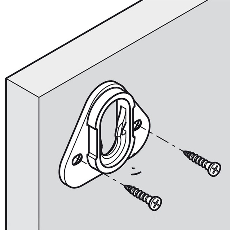 Button-Fix Type 1 Flush - DesignFriends.ro