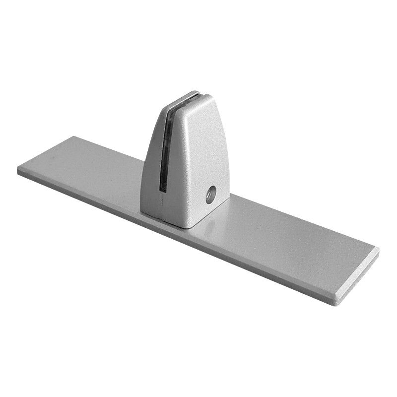 180° partition clamp, 3-6mm panels | DesignFriends